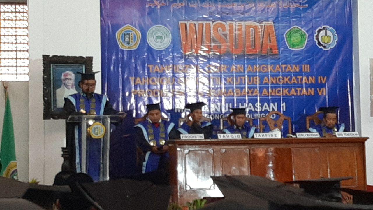 190 Santri MA. Zainul Hasan 1 Genggong diwisuda - Pesantren Zainul Hasan